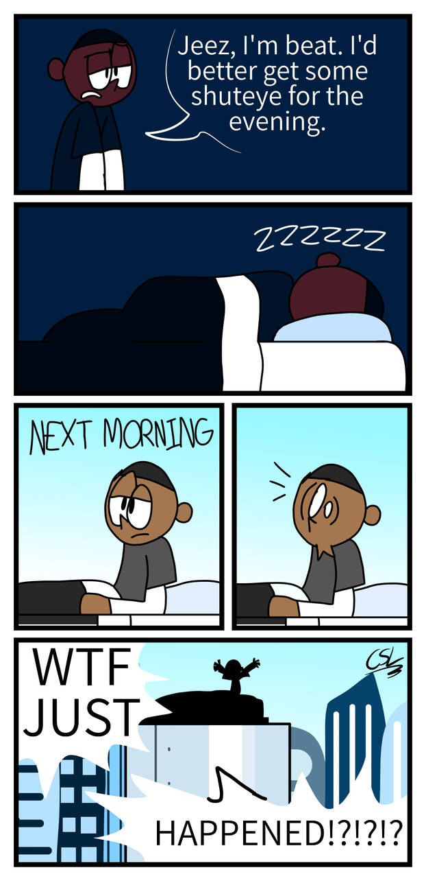 Slept Too Long (Comic) by CloudChuArtz on DeviantArt Slept Too Long (Comic) by CloudChuArtz on DeviantArt