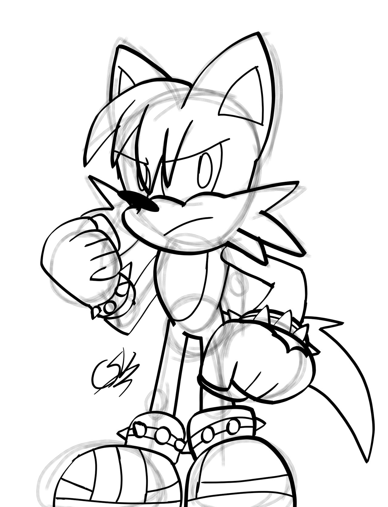 One Of Those Sonic Ocs By Cottonbuzz On Deviantart