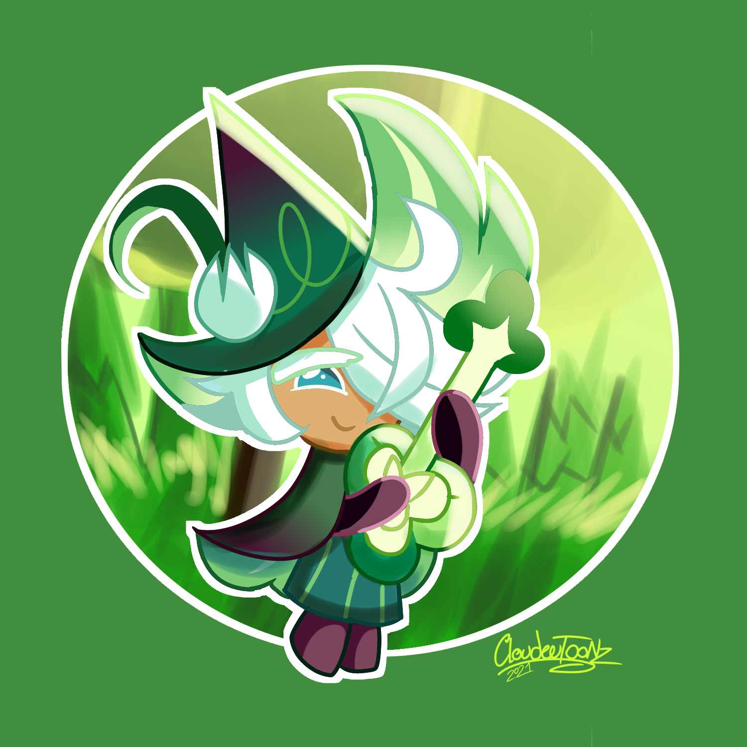 Clover Cookie By CloudeeToonzArt On DeviantArt clover-cookie-by-cloudeetoonzart-on-deviantart