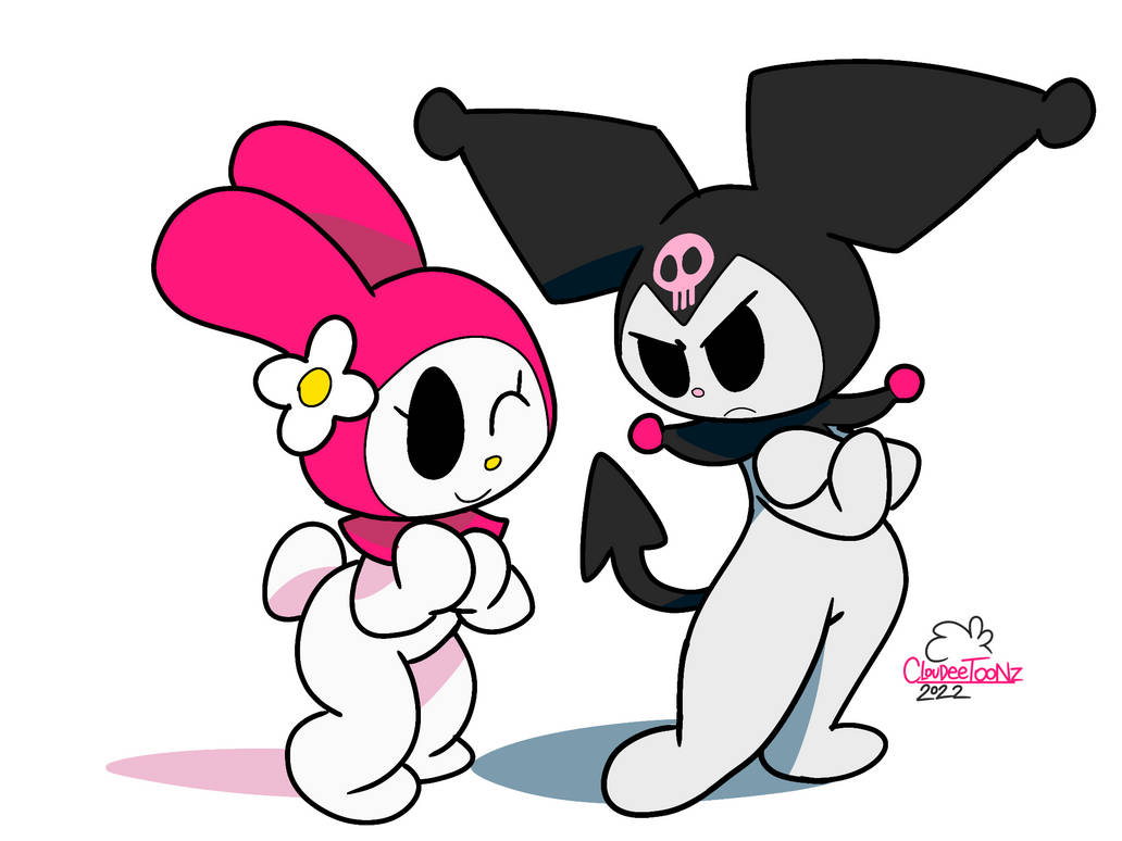 Kuromi And My Melody By Cottonbuzz On Deviantart