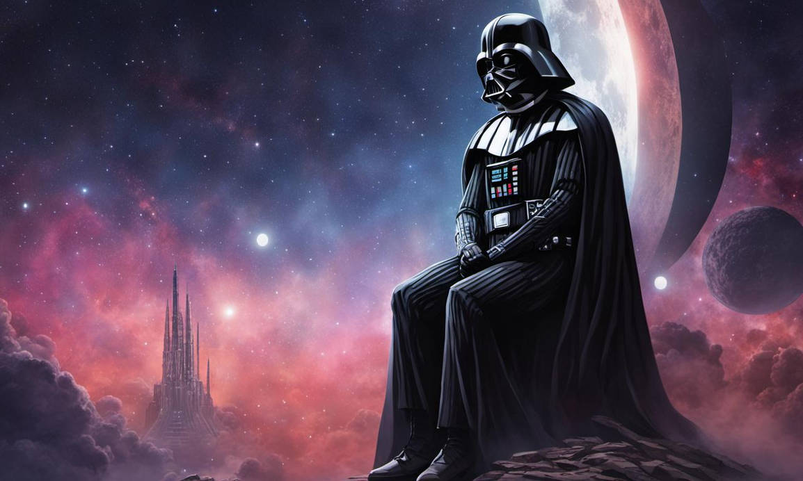 Darthvader Waiting For His Ride By Devillivedcyn On Deviantart
