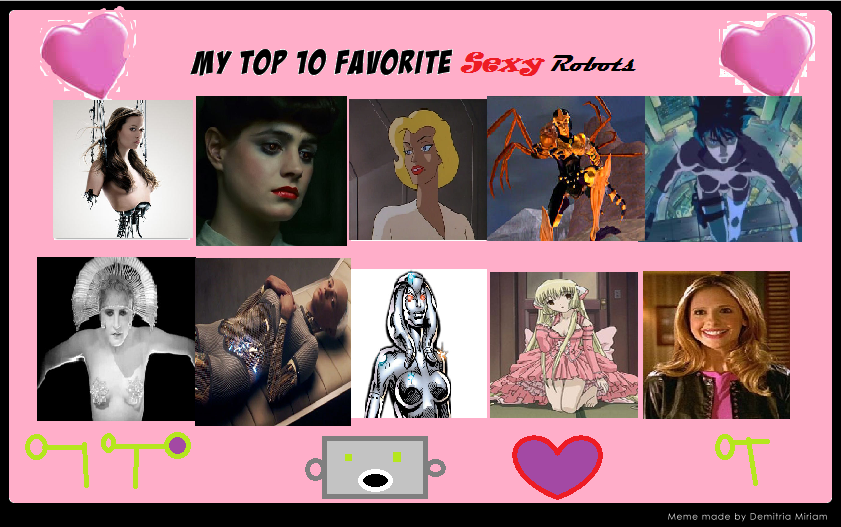 Top 10 Sexy Robot Meme By Theaven On Deviantart