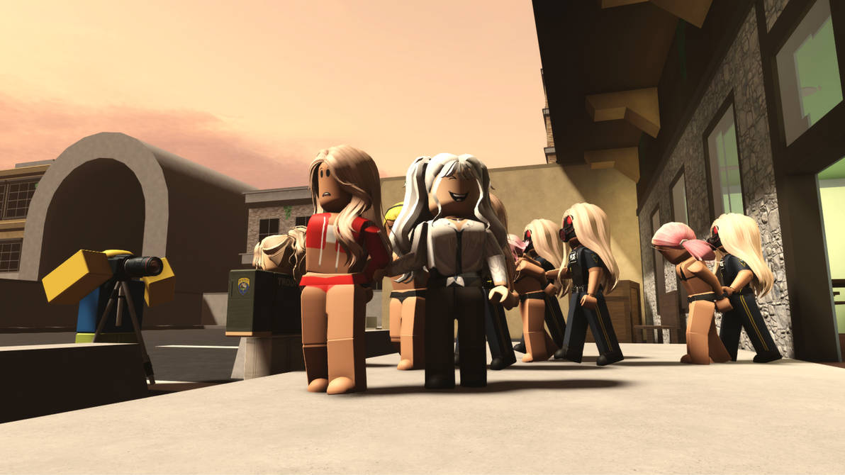 Cute Roblox Girls In Bikinis Are Arrested By Jamiemodel On Deviantart