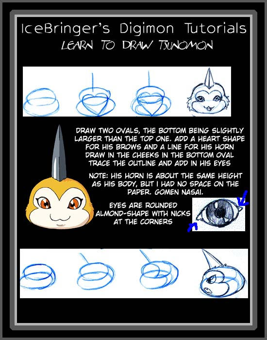 Digimon tutorials-intraining03 by IceRenamon on DeviantArt