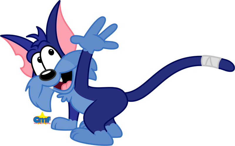 Furrball The Cat Waving By Tiny Toons Fan On Deviantart
