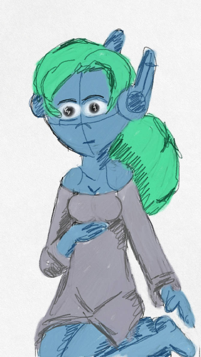 Robot Girl By Kaykeyser On Deviantart