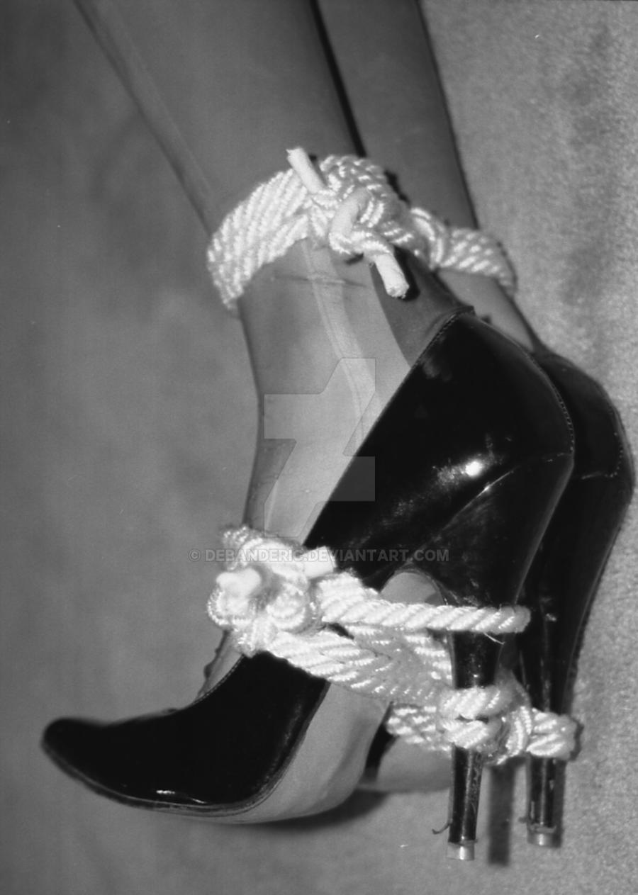 Bound Feet By Debanderic On Deviantart