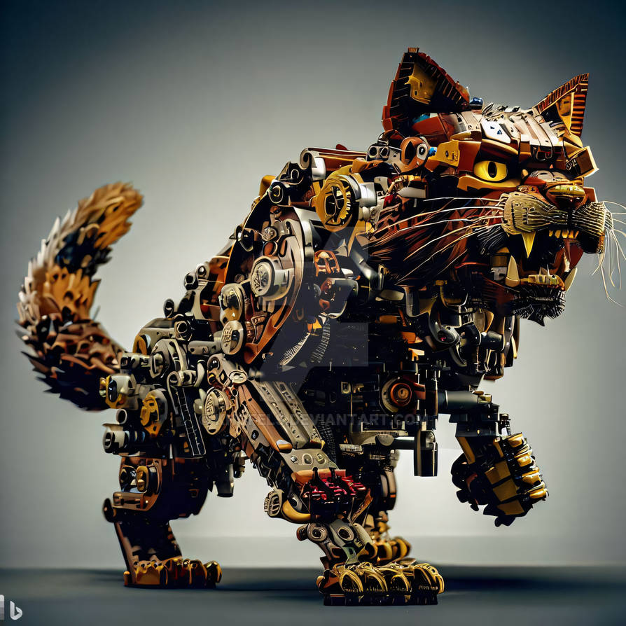 Lego Cat By Knofels On Deviantart