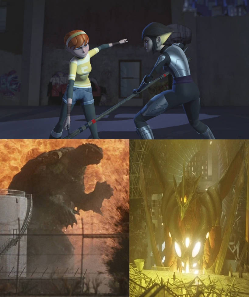 Gamera Vs Irisapril Vs Karai By Sideswipe217 On Deviantart