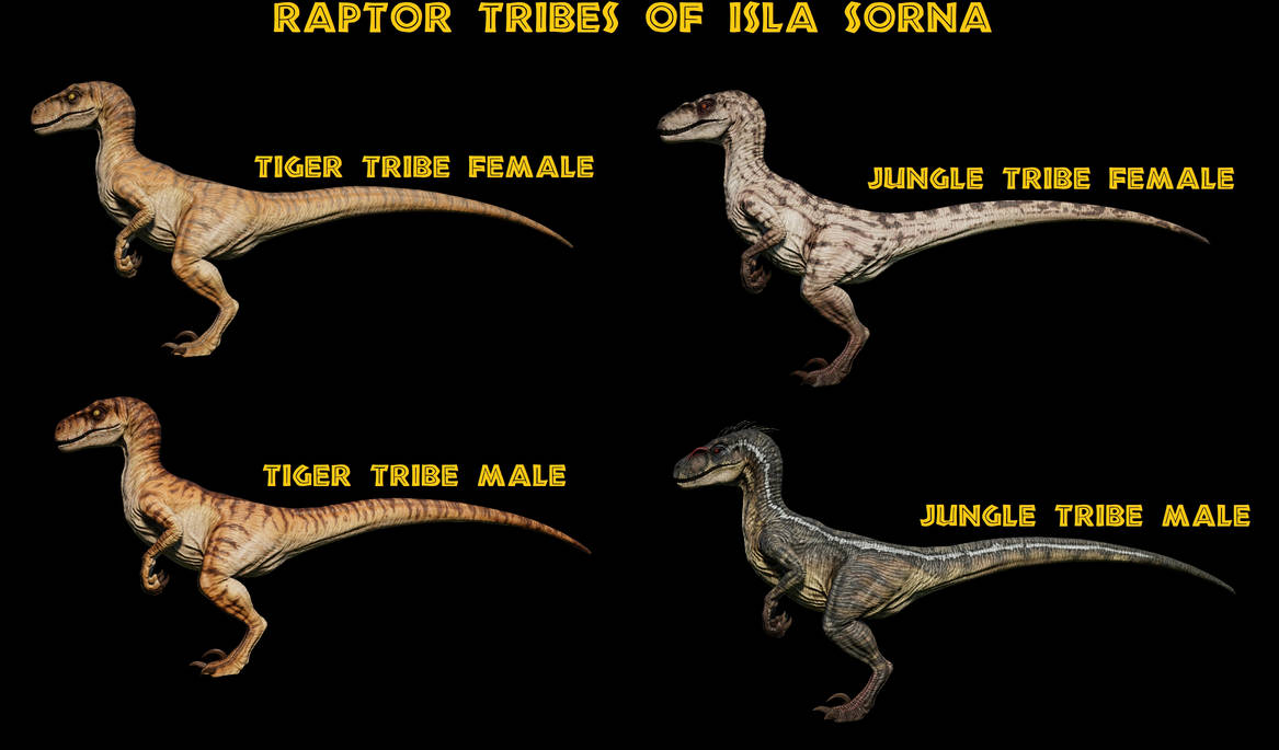 My JP Trilogy - Raptor Tribes of Isla Sorna by Sideswipe217 on DeviantArt My JP Trilogy - Raptor Tribes of Isla Sorna by Sideswipe217 on DeviantArt