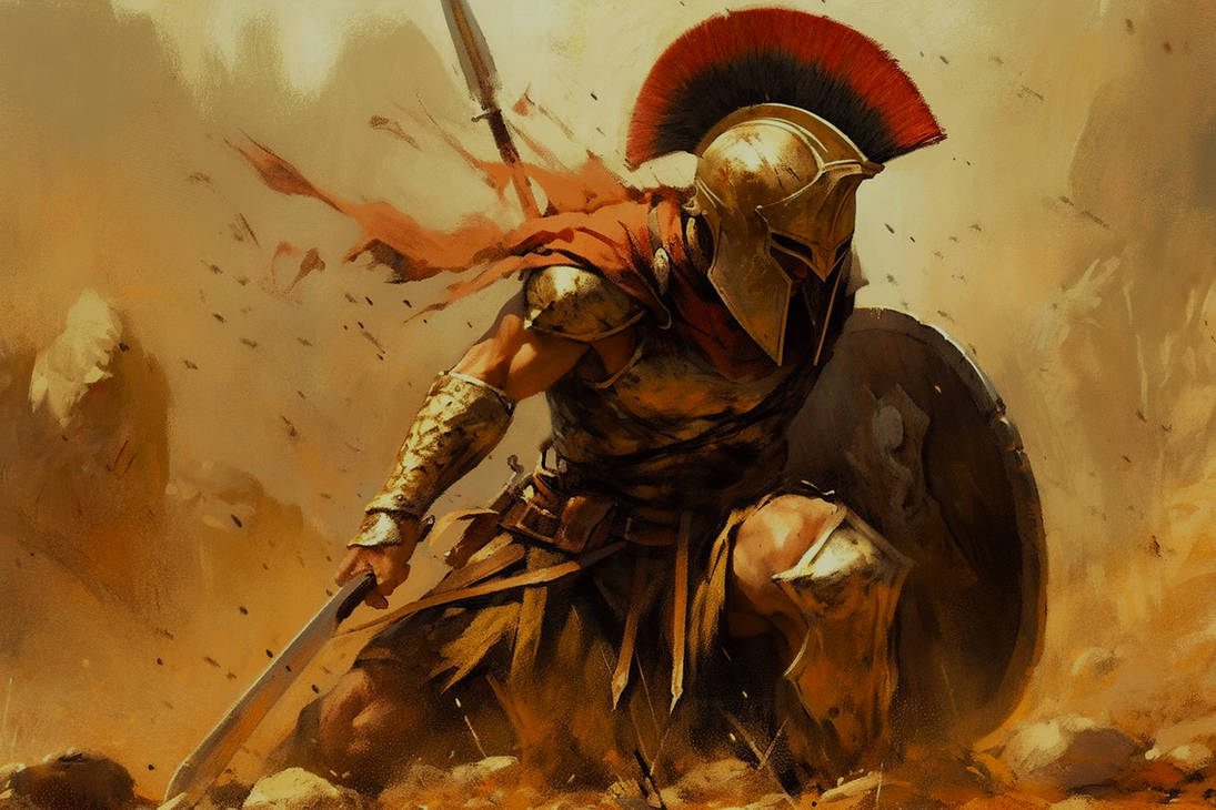Ancient greek spartan warrior by laietano on DeviantArt Ancient greek spartan warrior by laietano on DeviantArt