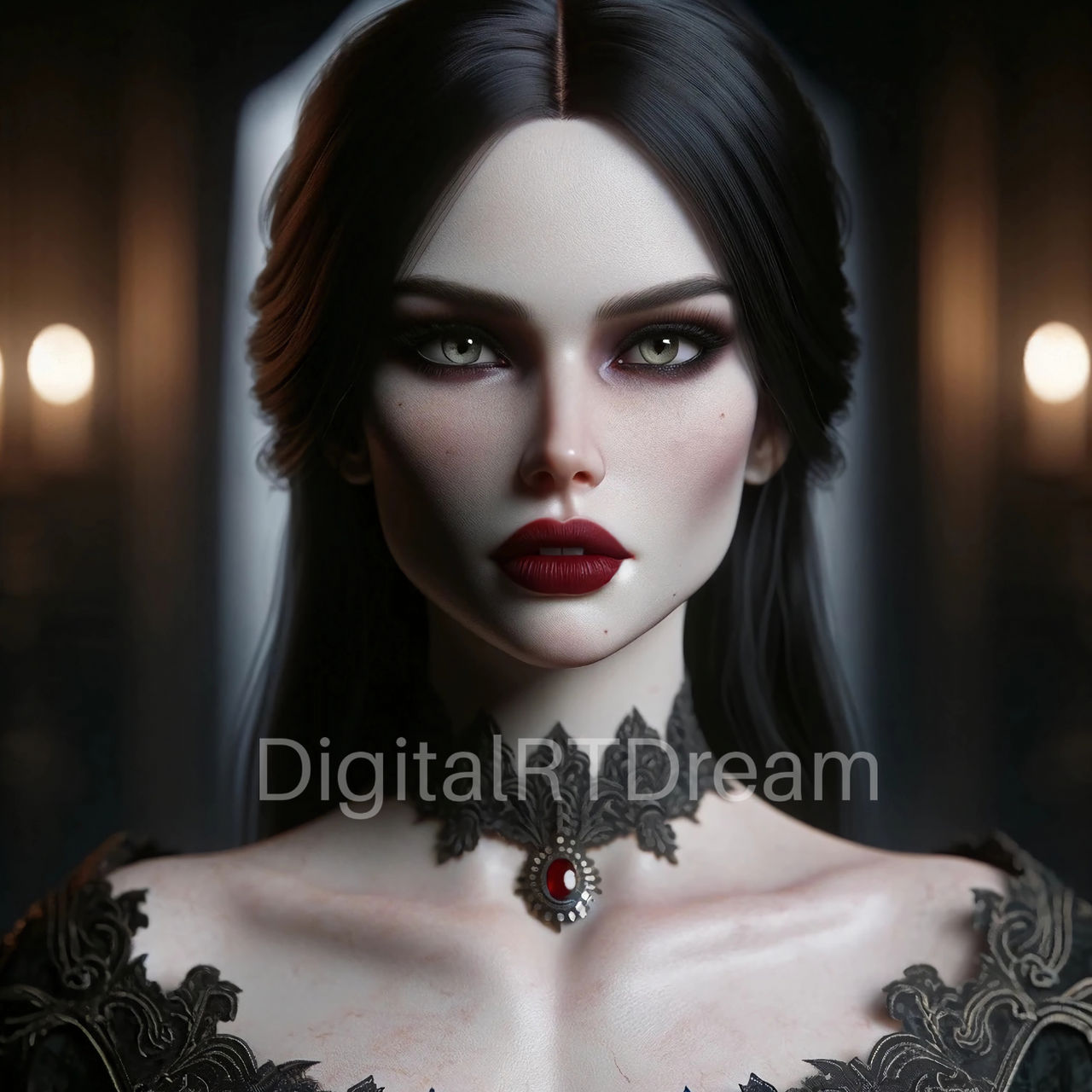 Dark Vampire Princess By Digitalrtdream On Deviantart