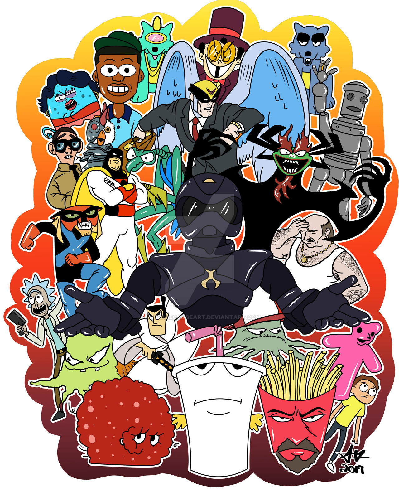 Adult Swim By Umbraleclipseart On Deviantart