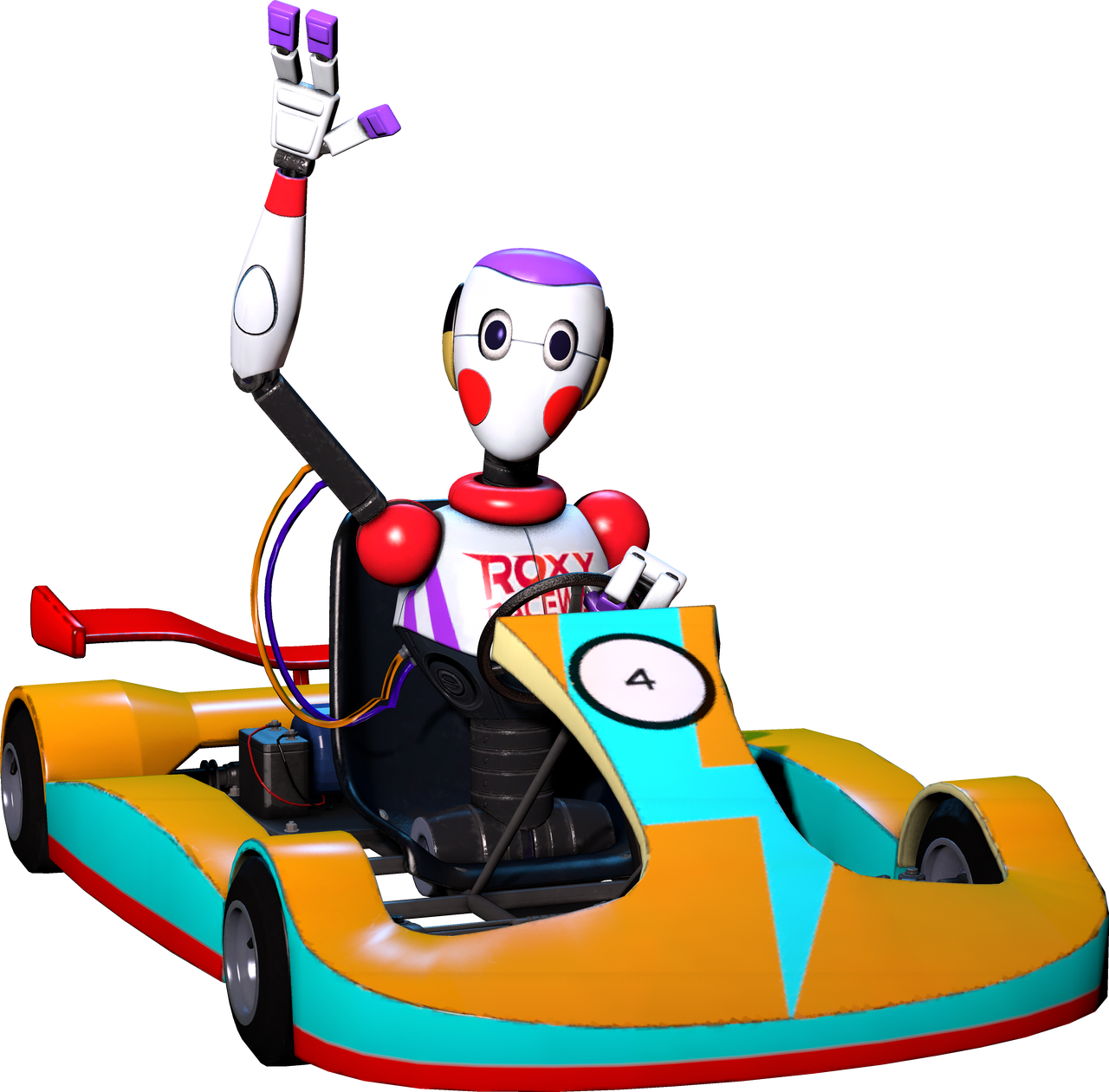 Fnaf Sb Sfm Freddy Racer Bot Freddy Skin By Zoinkeesuwu On Deviantart
