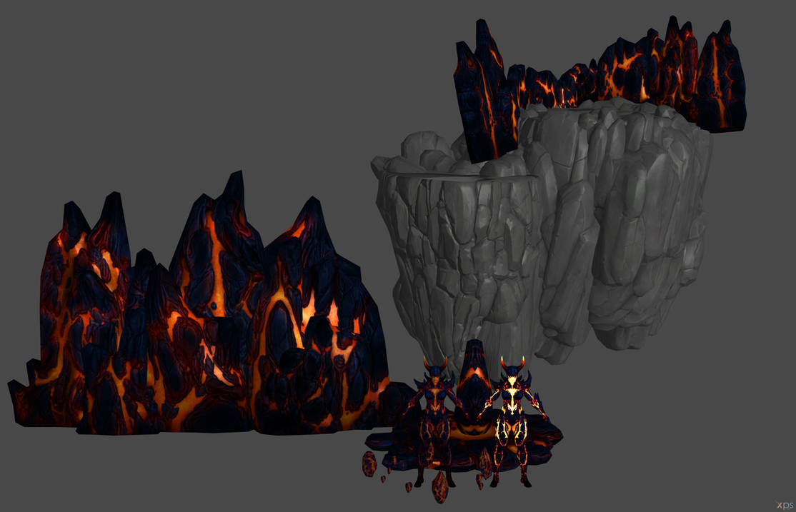 Smite Igneous Terra Xps Only By Lezisell On Deviantart