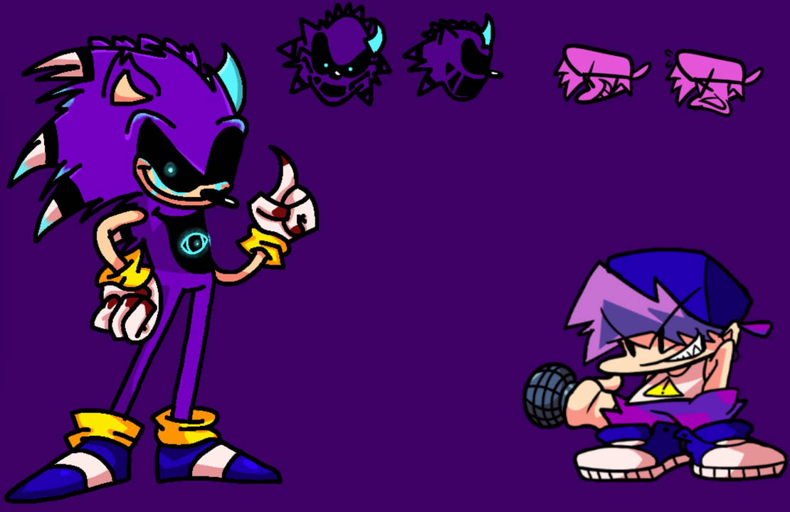 Fnf D Side Sonicexe Phase 2 Fanmade By Lemmy604 On Deviantart