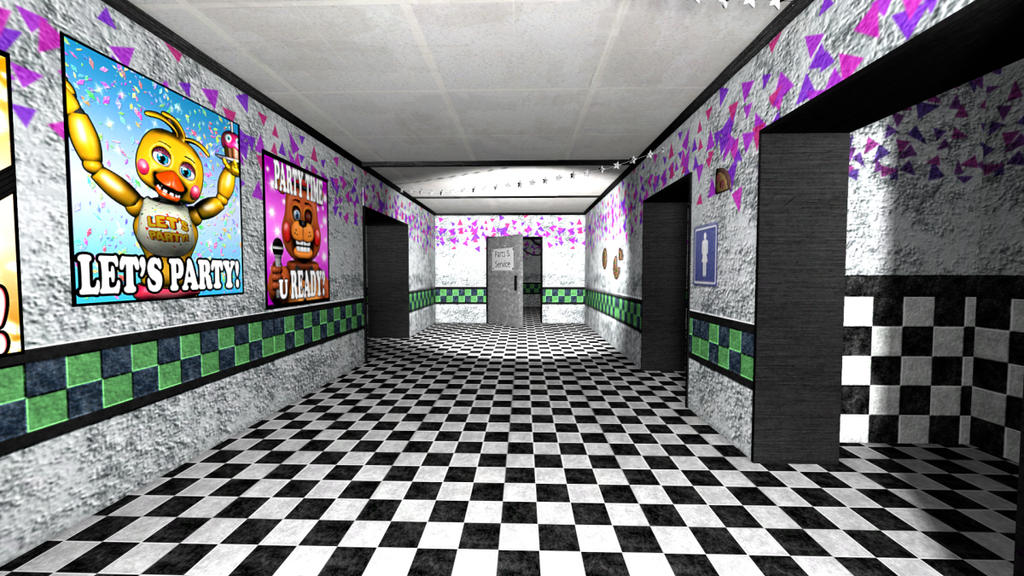 Fnaf 2 Map By Goldenfreddy331 On Deviantart