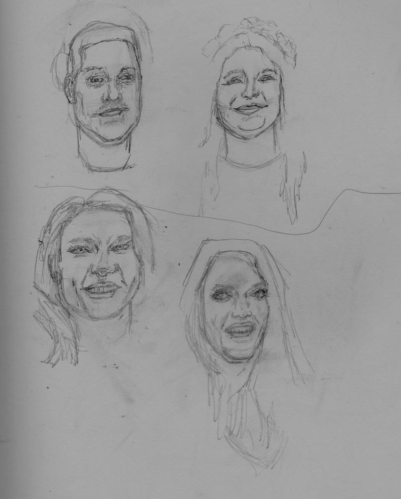 Pete Davidson Aidy Bryant Kate McKinnon and Cecily by racingspoons on ... Pete Davidson Aidy Bryant Kate McKinnon and Cecily by racingspoons on ...
