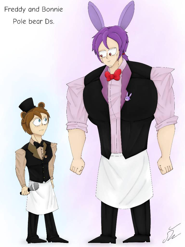 Fnaf Freddy And Bonnie Pole Bear Ds By Nongying On Deviantart