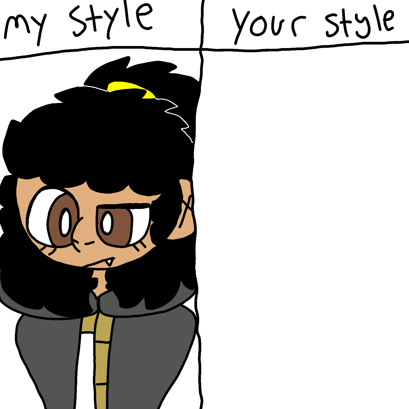 My Style Your Style Challenge By Luciatheartist On Deviantart