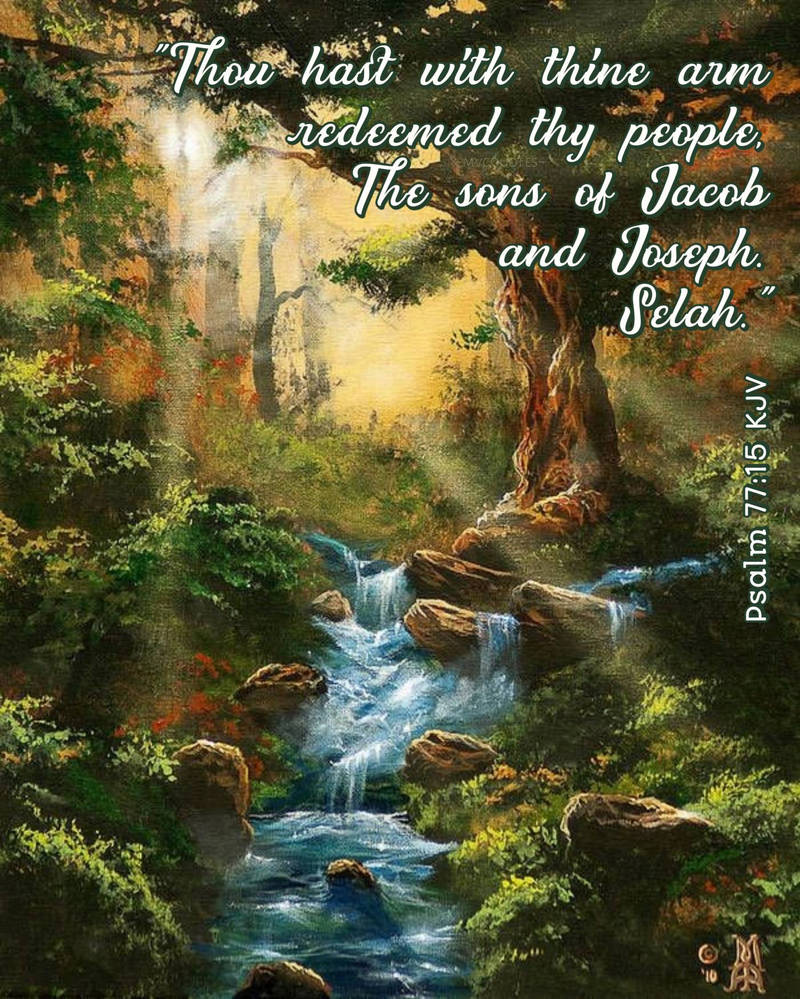 Psalm 77 15 By Mvcquotes On DeviantArt psalm-77-15-by-mvcquotes-on-deviantart