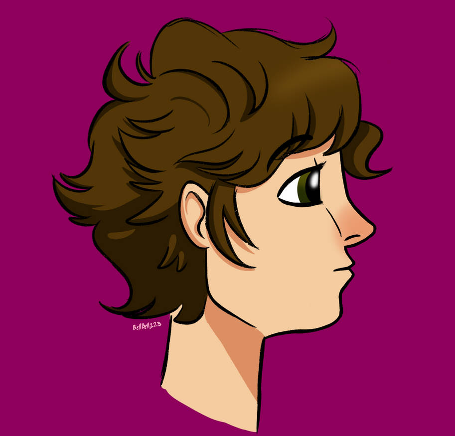 Side View Face Drawing By BellBell123 On DeviantArt side-view-face-drawing-by-bellbell123-on-deviantart