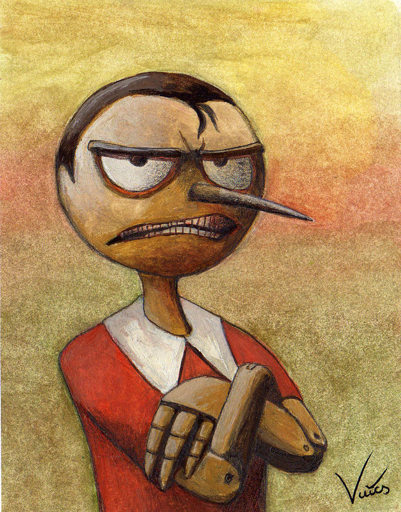Angry Pinocchio by vuics on DeviantArt