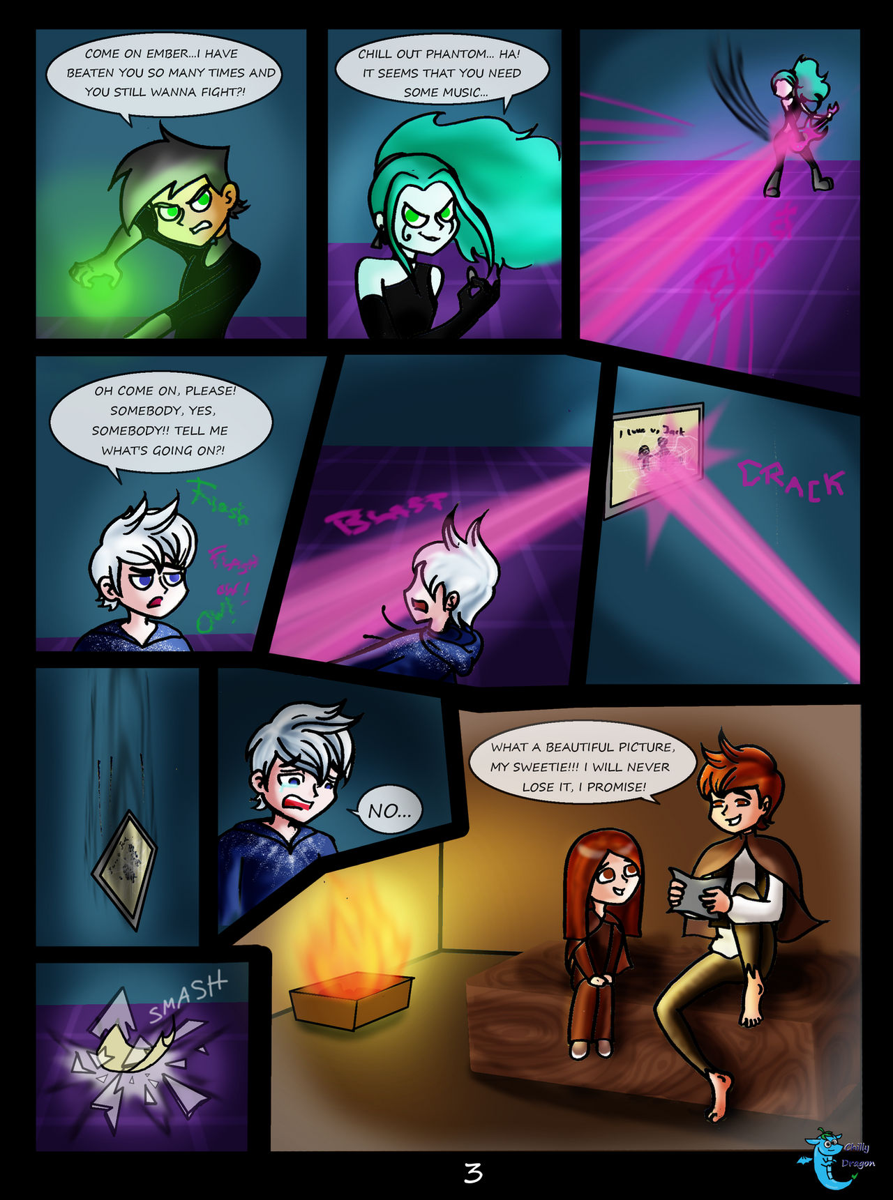 Jack Frost N Danny Phantom It Never Did Happen P3 By Chillydragon On