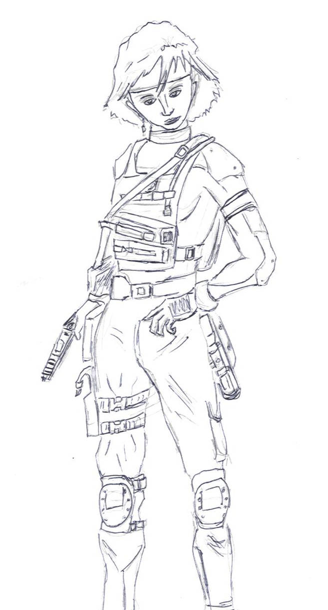 Crappy looking MGS4 Meryl by The-Cowboy on DeviantArt