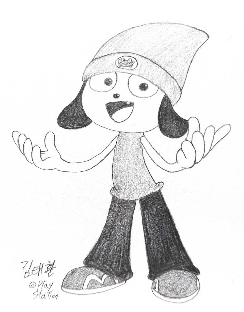 Parappa Sketch By Komi114 On Deviantart