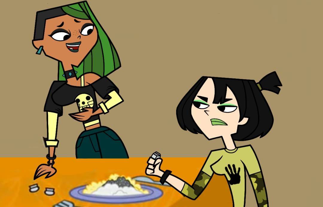 Total Drama Swap Au Gwen And Courtney By Mathiengine123 On Deviantart