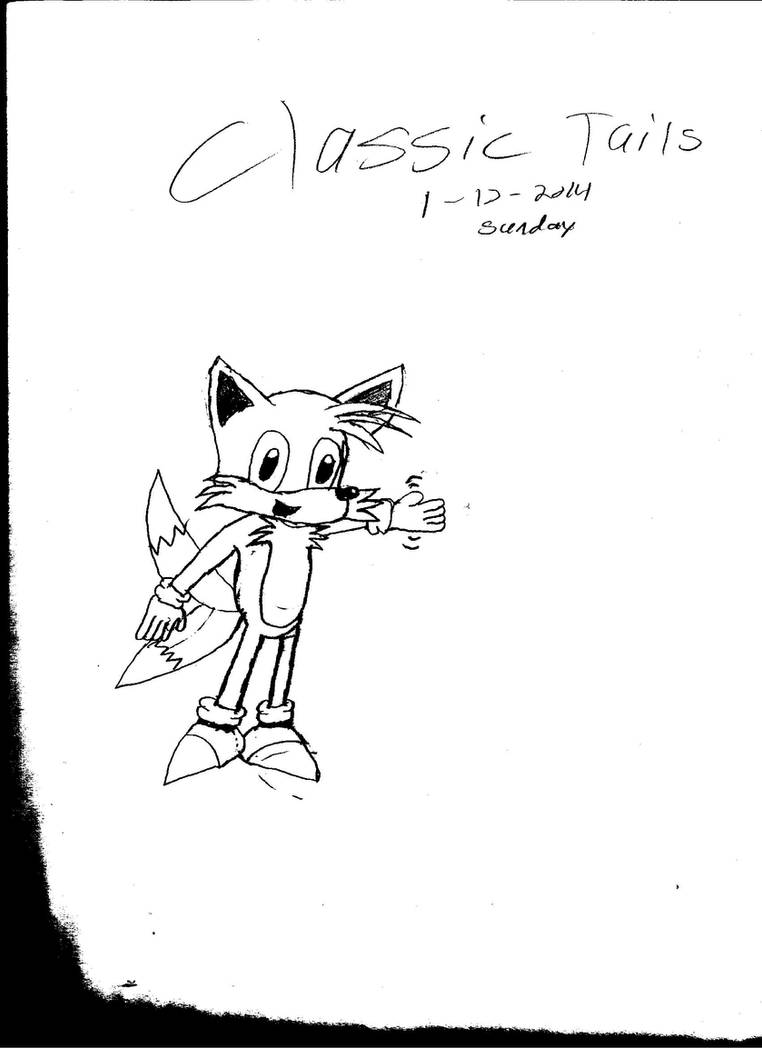 Classic Tails By Fallnightwolf On Deviantart