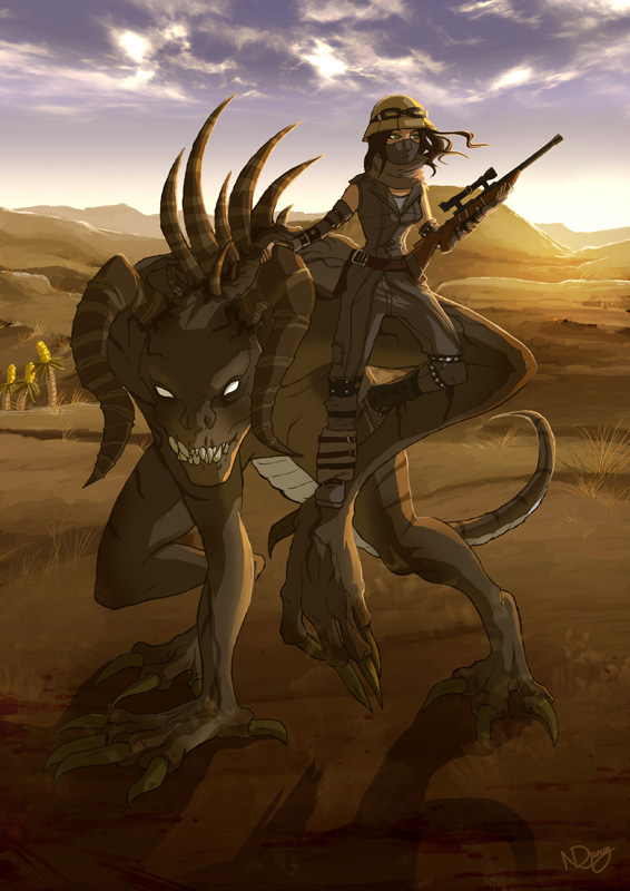 Deathclaw Fallout Art