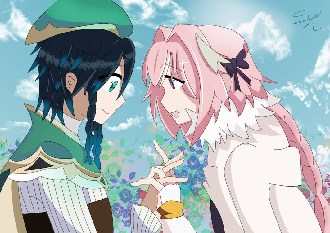 Astolfo Grand Order Venti Genshin Impact By Kioccolat On Deviantart