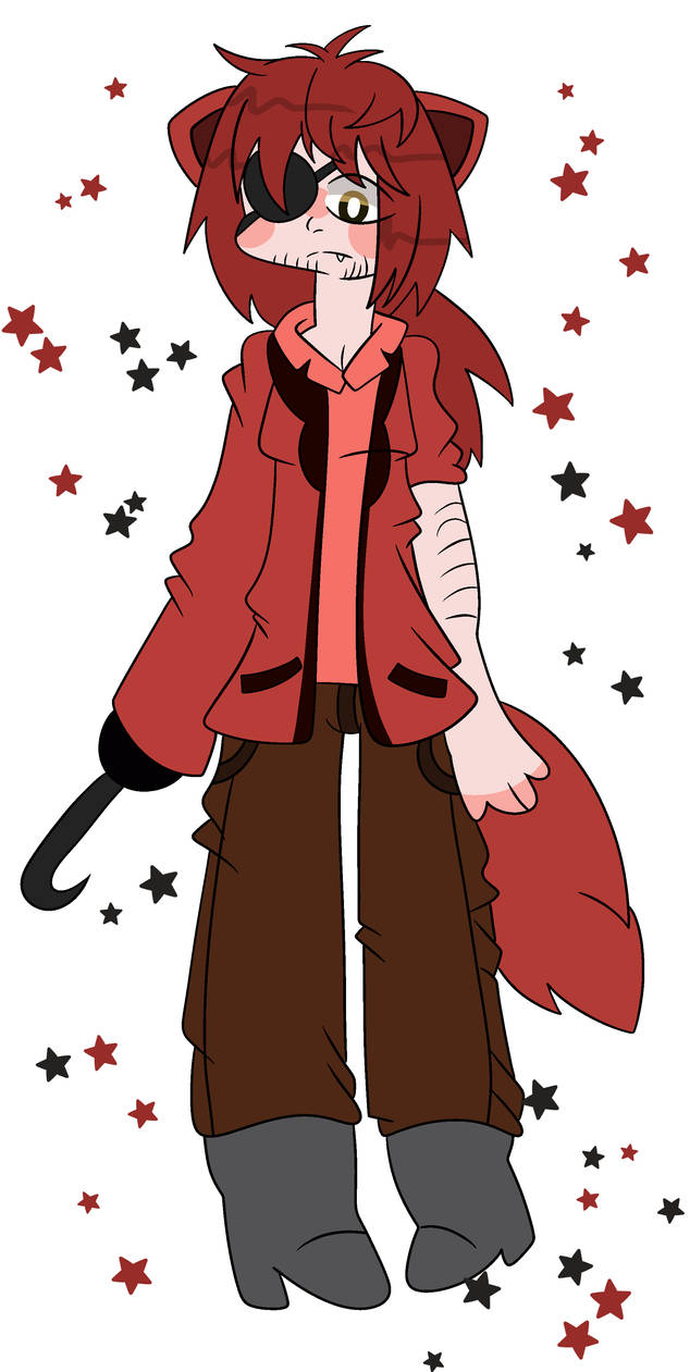 Foxy The Pirate Human Reference By Ghost Toonsfrappe On Deviantart