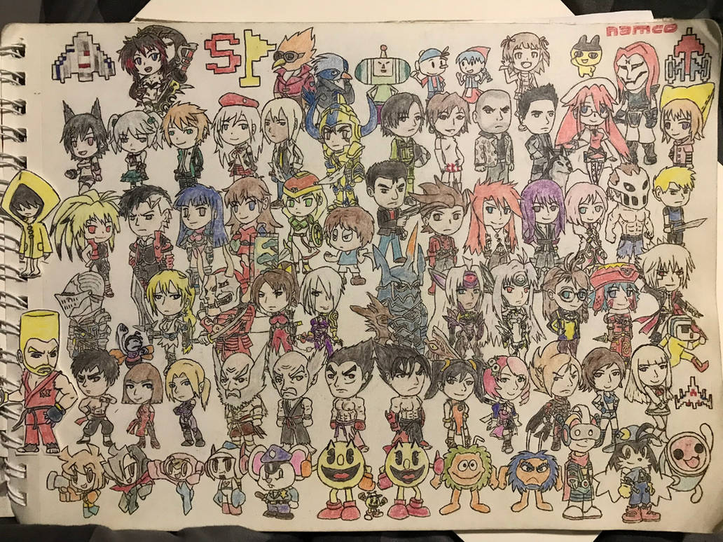 Bandai Namco All Stars Reuploaded By The0118 On Deviantart