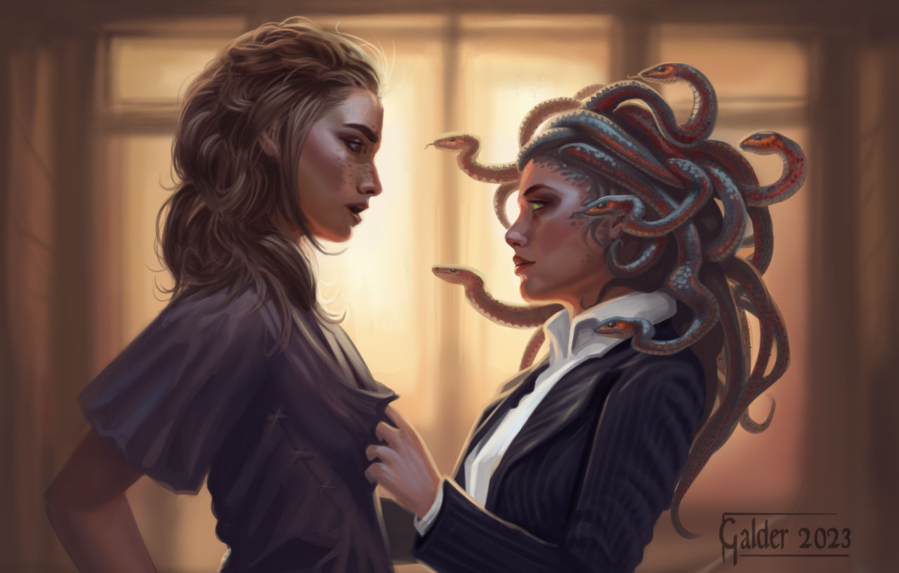 The Gorgon By Galder On Deviantart