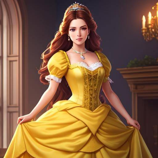 Belle In Ai By Genuinegalleria On Deviantart