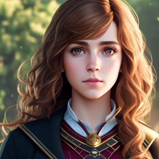 Hermione Granger In Ai By Genuinegalleria On Deviantart