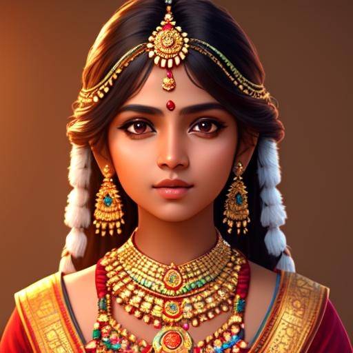 Indian Beauty In Ai By Genuinegalleria On Deviantart