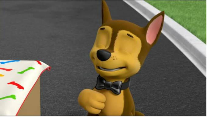 Chase With A Black Ribbon On His Throat Paw Patrol By Stephaniegabi237 On Deviantart