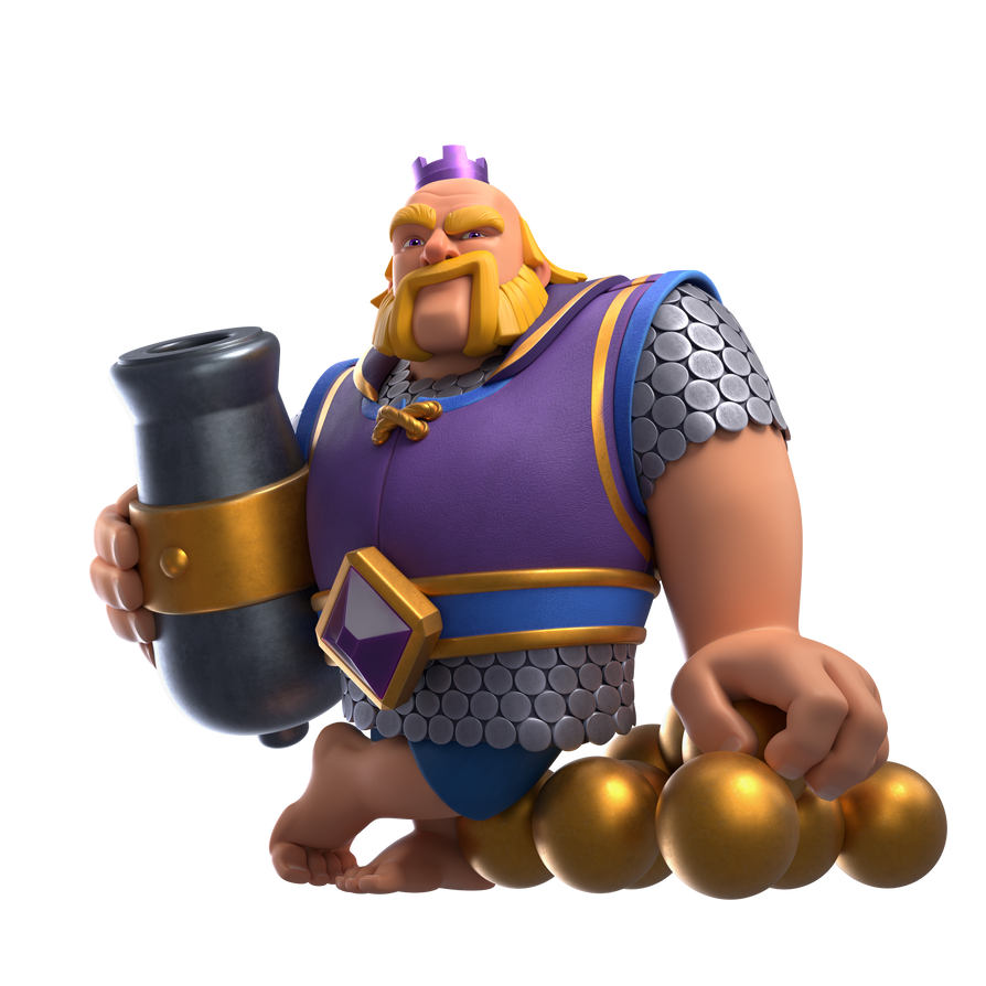 Royal Giant Evolution render by henukim on DeviantArt Royal Giant Evolution render by henukim on DeviantArt