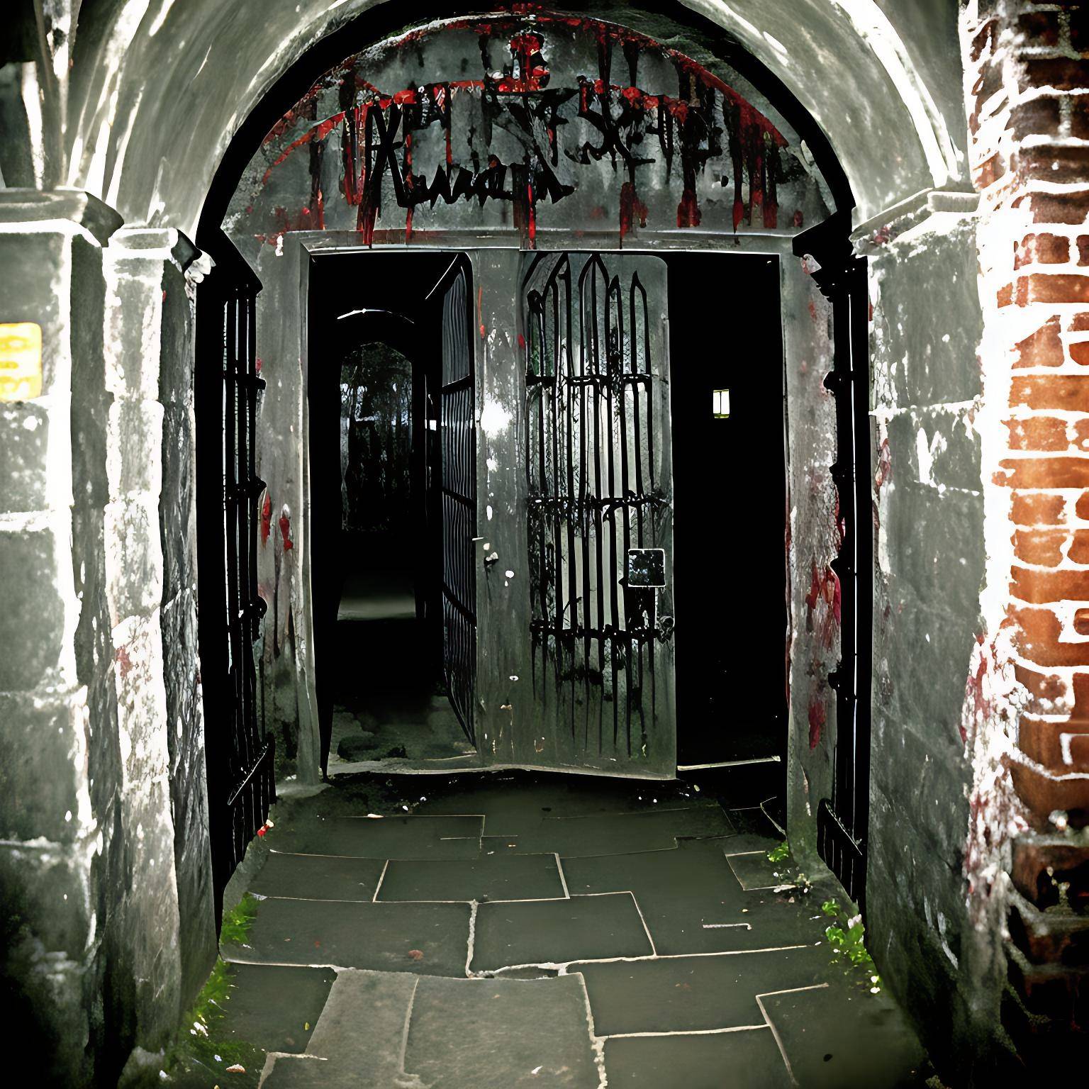 Creepy Dungeon Entrance Horror By Lacouture On Deviantart