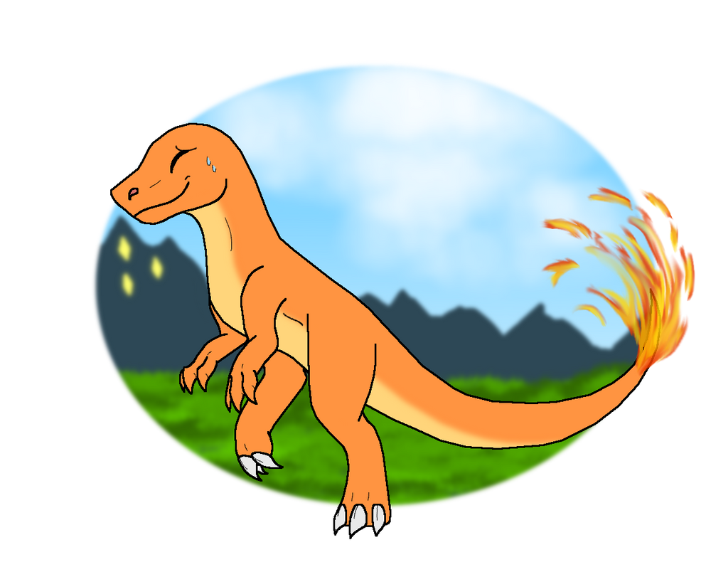 Pkmn G Sparkle Mander By Fulgurkitsune On Deviantart