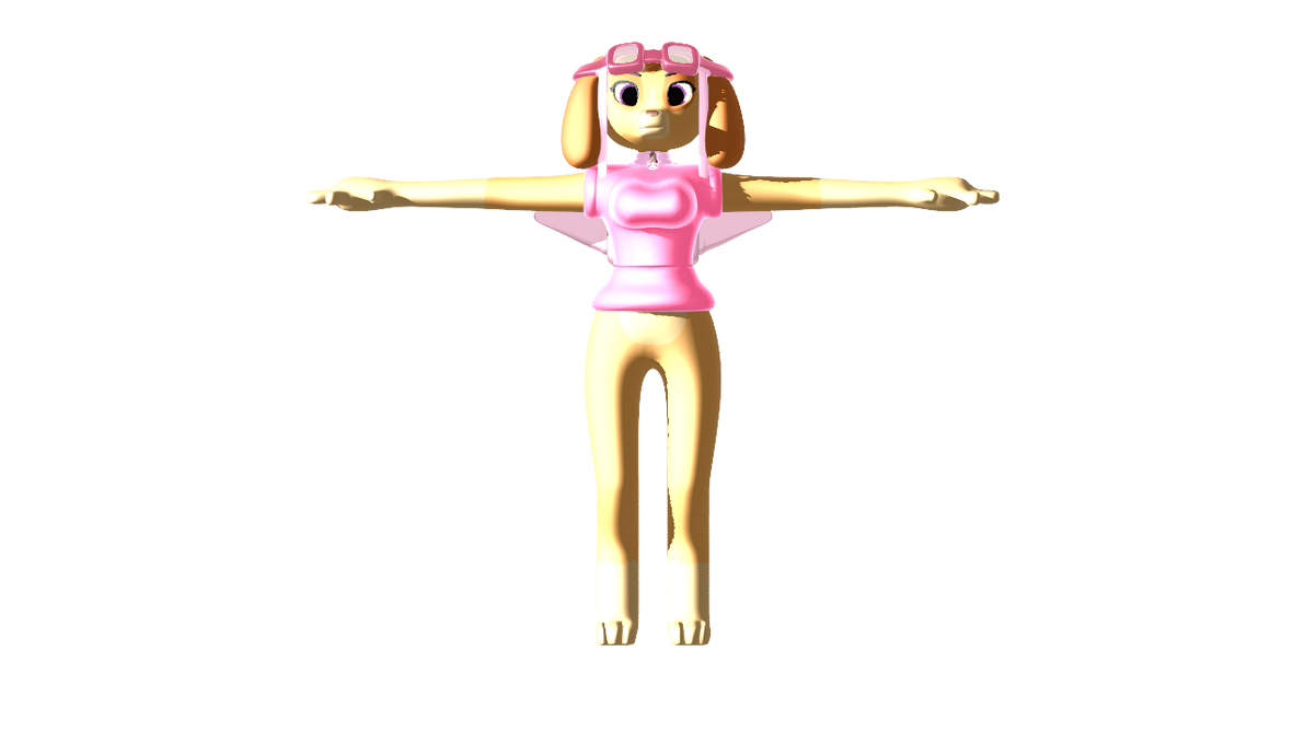 Anthro Skye V3 Mmd Dl Link By Cappyadams On Deviantart
