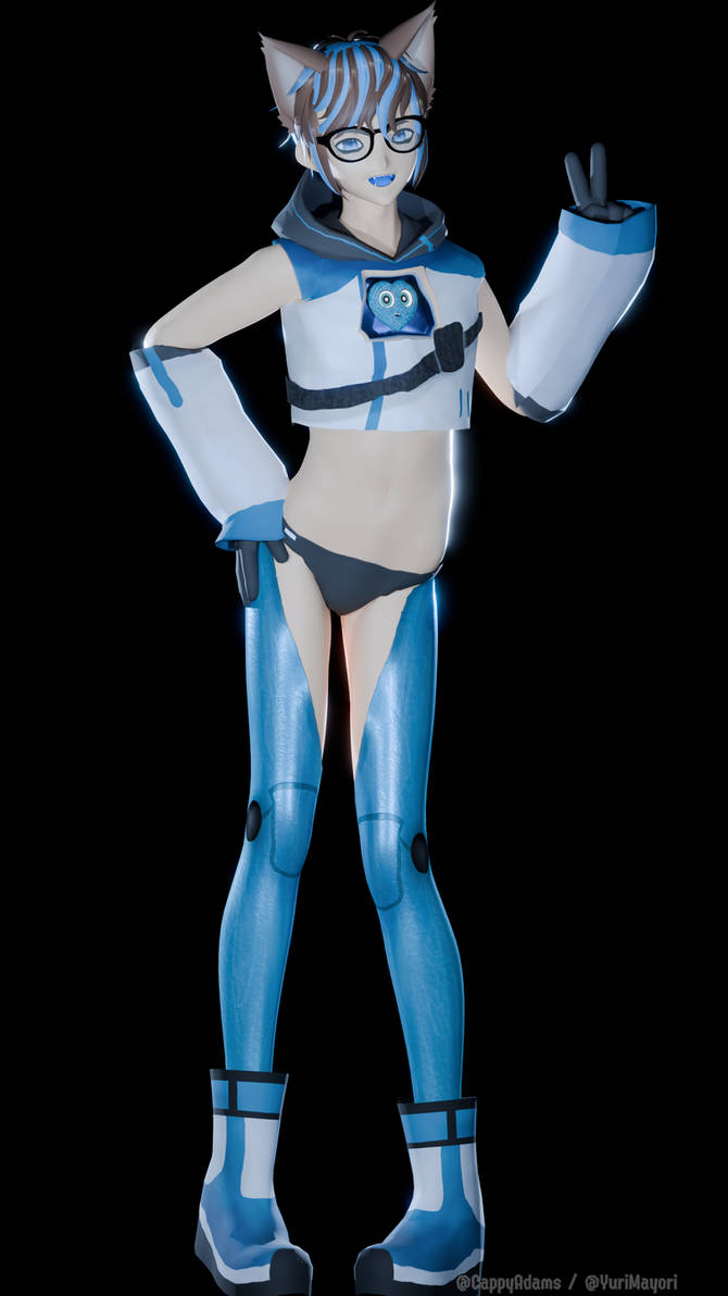 Arnas Atakiyo Oc Model Dl For Blender 4 0 2 By Cappyadams On Deviantart