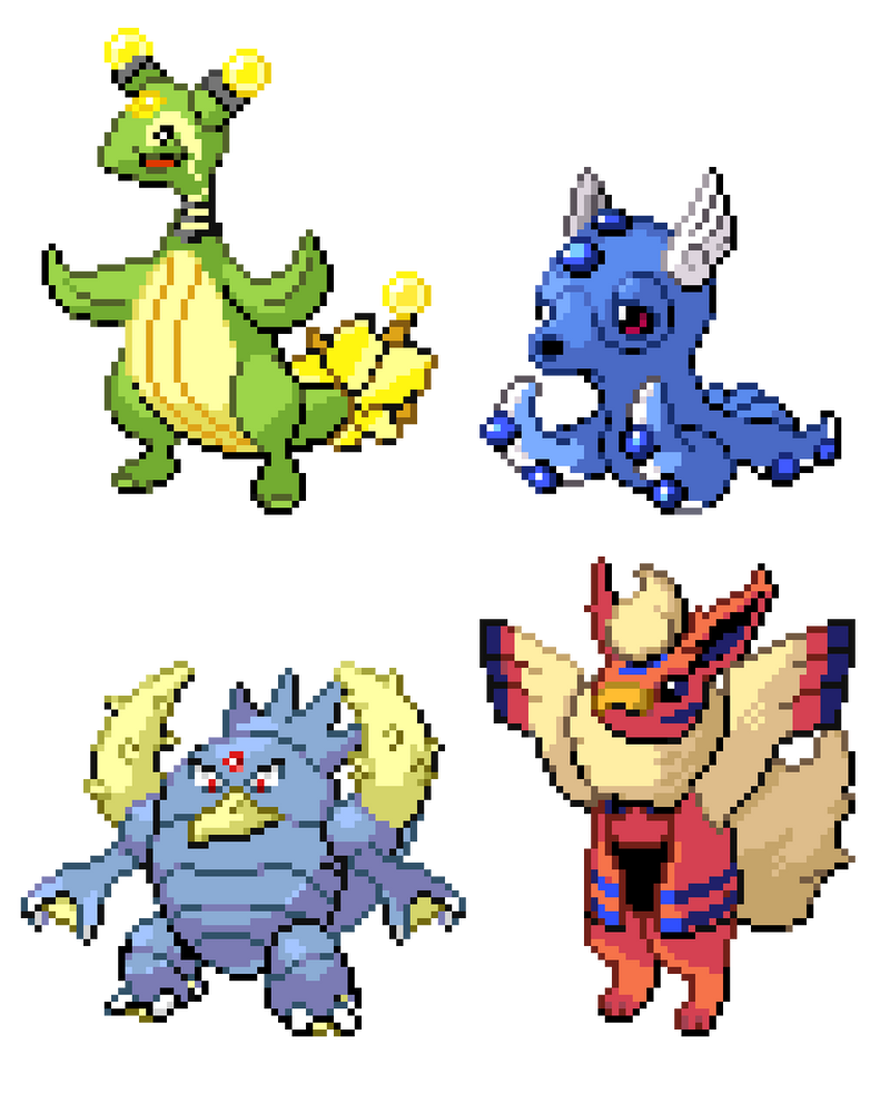 Pokemon Infinite Fusion Sprite Batch By Dreamvirusomega On Deviantart
