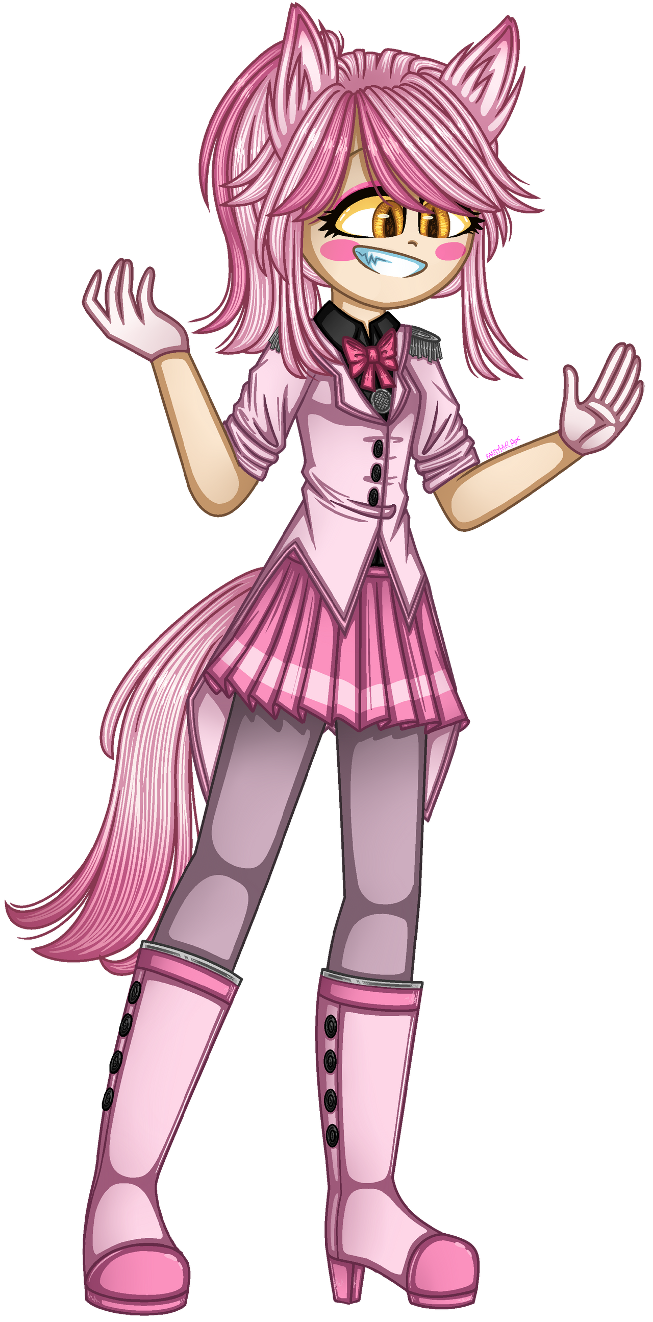 Funtime Foxy Human Version By Fantarianna On Deviantart