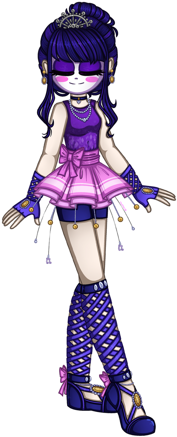 Ballora Human Version By Fantarianna On Deviantart