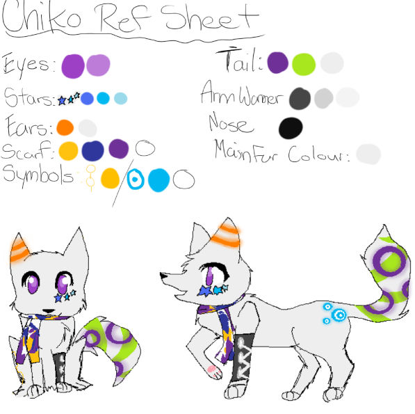New Chiko Fursona Ref Sheet By Lycheechu On Deviantart